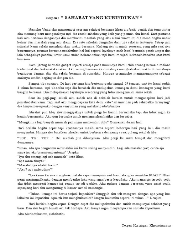 8 Contoh Cerpen Persahabatan yang Penuh Makna dan Menginspirasi