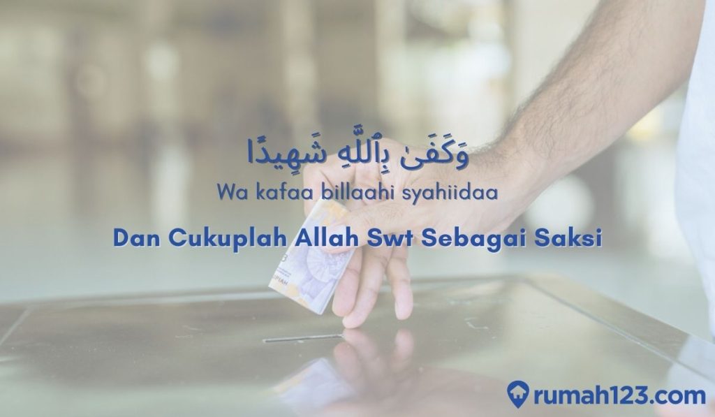 Arti Wakafa Billahi Syahida dalam Alquran dan Bahasa Arab