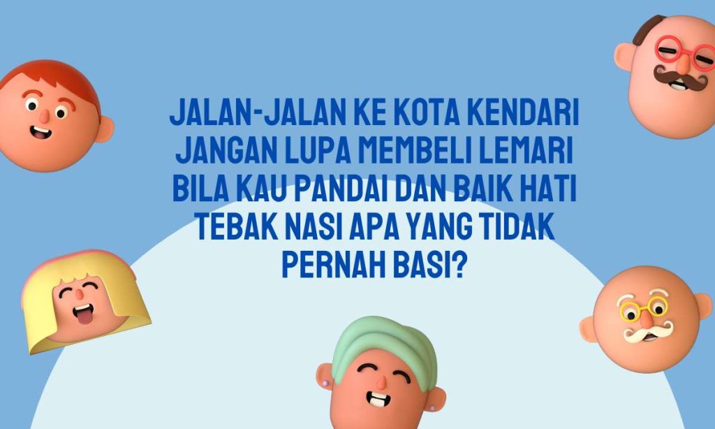 60 Pantun Teka-teki Lucu Lengkap yang Menghibur, Bikin Penasaran!