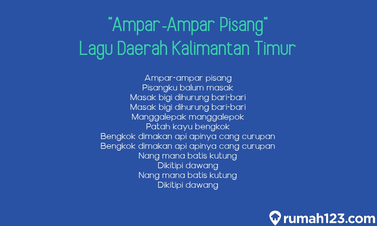 15 Lirik Lagu Daerah Pendek dan Mudah Dihafal. Lengkap!