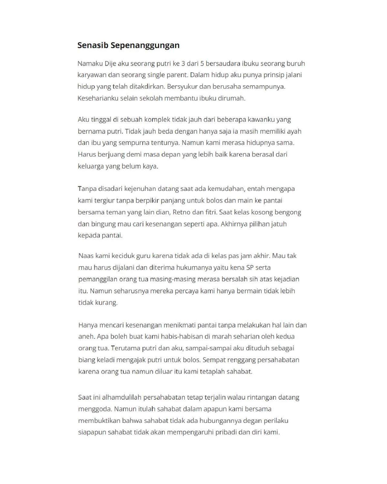 15 Contoh Cerpen Persahabatan yang Penuh Makna dan Menginspirasi