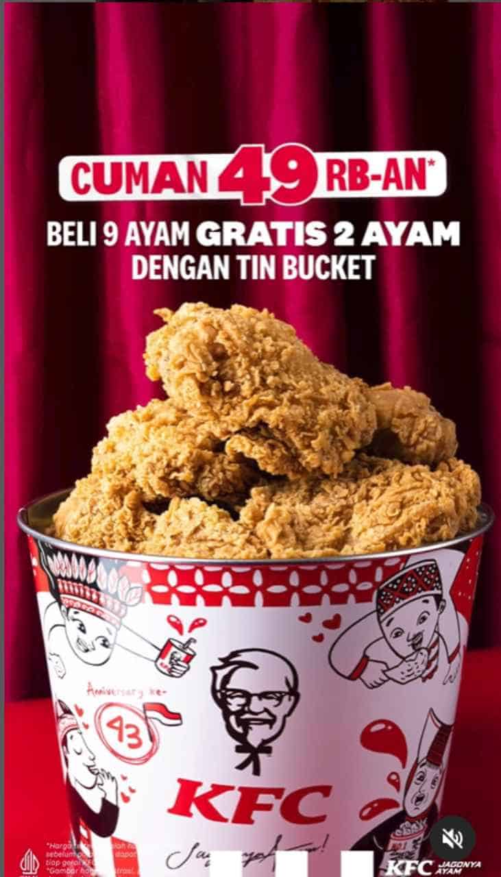 Daftar Menu KFC dan Harga Terbaru 2024. Disertai Informasi Promo!