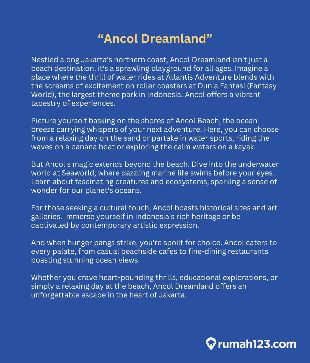 3 Contoh Descriptive Text tentang Tempat dan Artinya