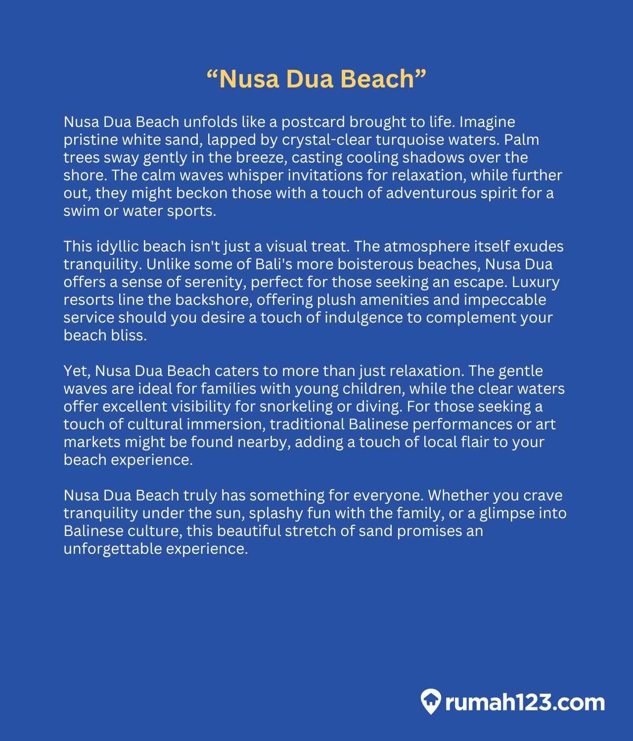 3 Contoh Descriptive Text tentang Tempat dan Artinya